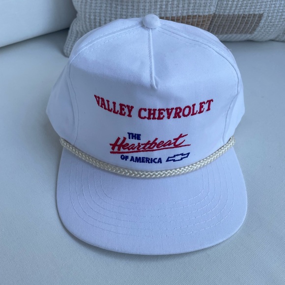 Vintage | Accessories | Vintage Chevy Heartbeat Of America Hat Trucker ...